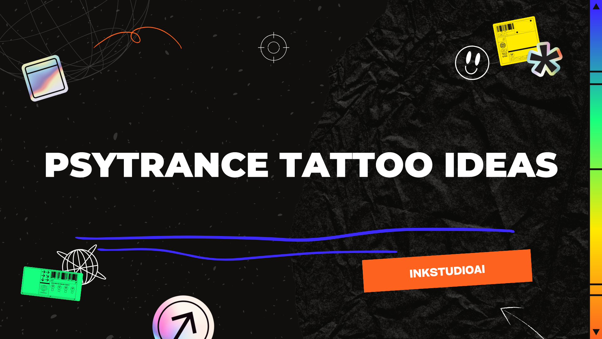 Psytrance tattoo idea - made by Ink Studio AI