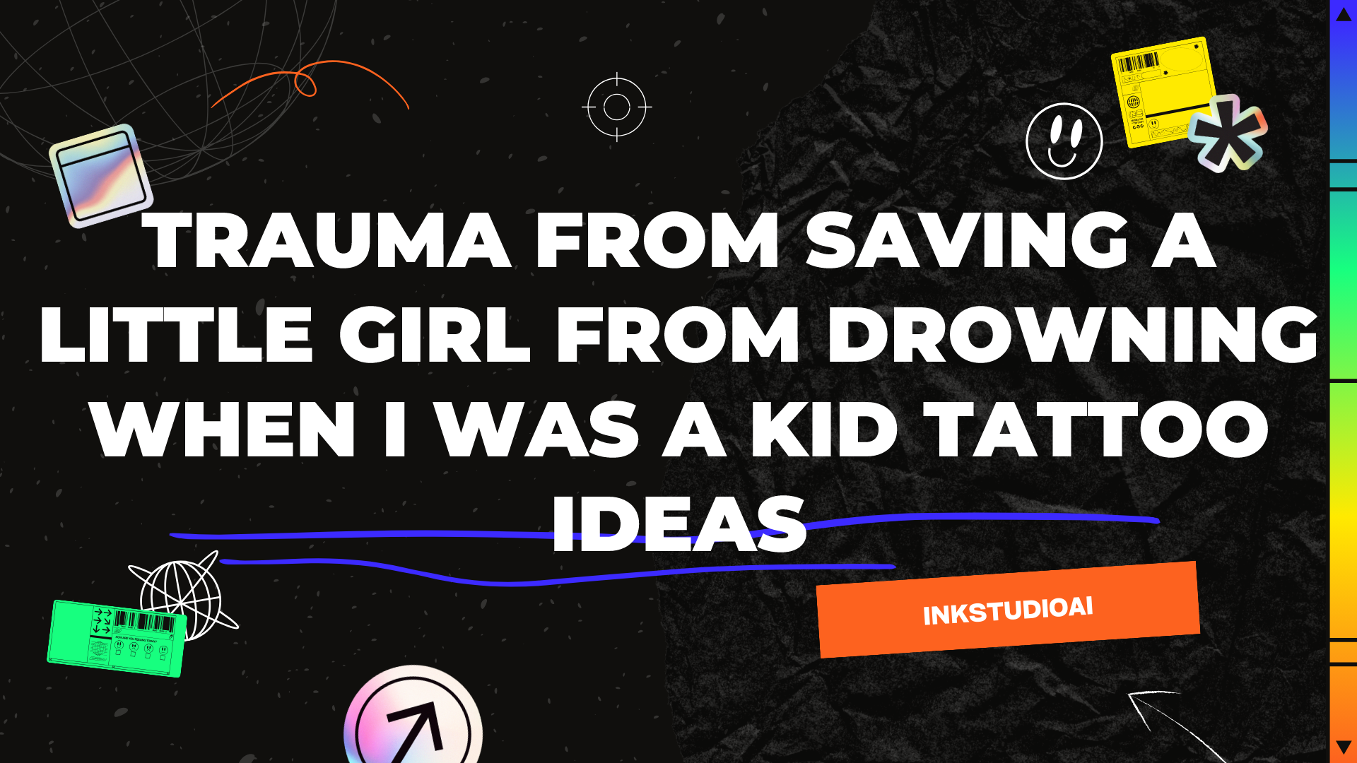 Trauma from saving a little girl from drowning when i was a kid tattoo ...